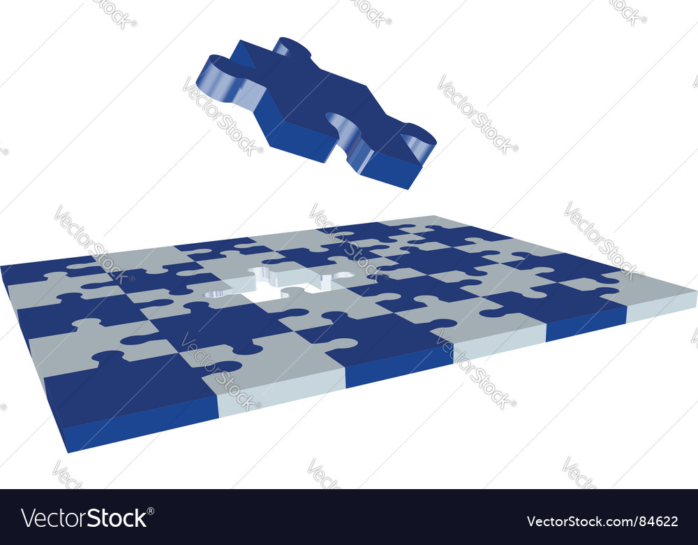 Puzzle Royalty Free Vector Image - VectorStock