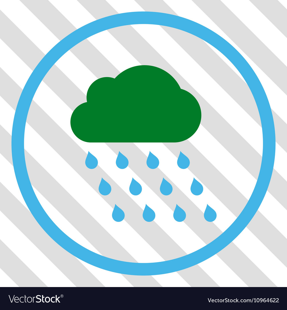 Rain cloud icon Royalty Free Vector Image - VectorStock