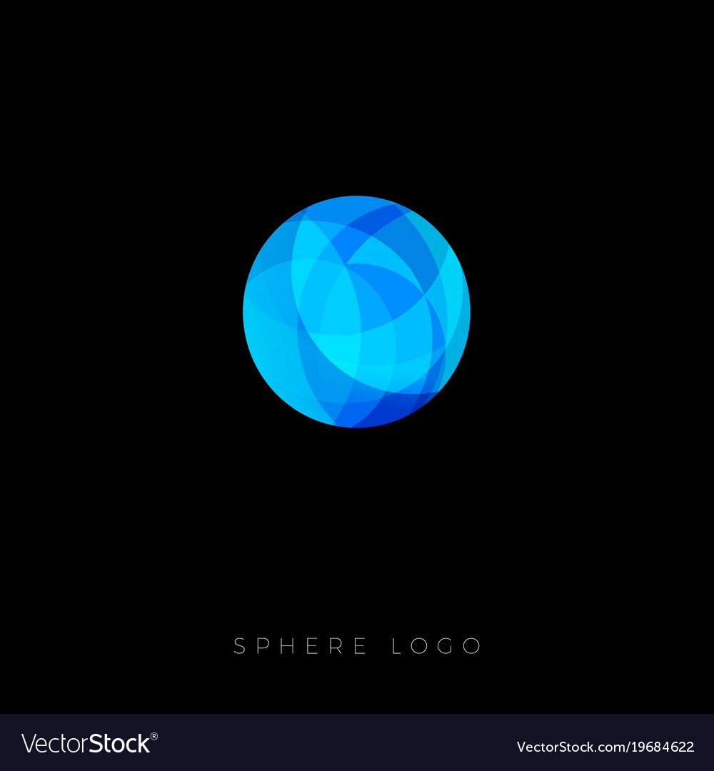 Sphere logo Royalty Free Vector Image - VectorStock