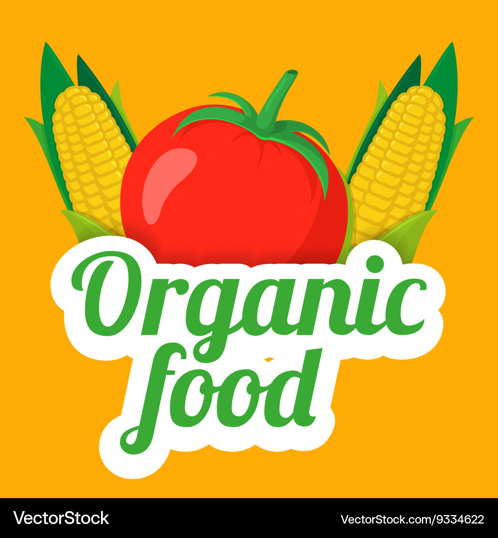 Vegetables simple background Royalty Free Vector Image