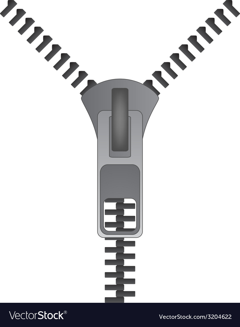 Zipper Royalty Free Vector Image - VectorStock