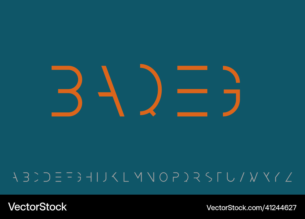 Alphabet letter logo design Royalty Free Vector Image