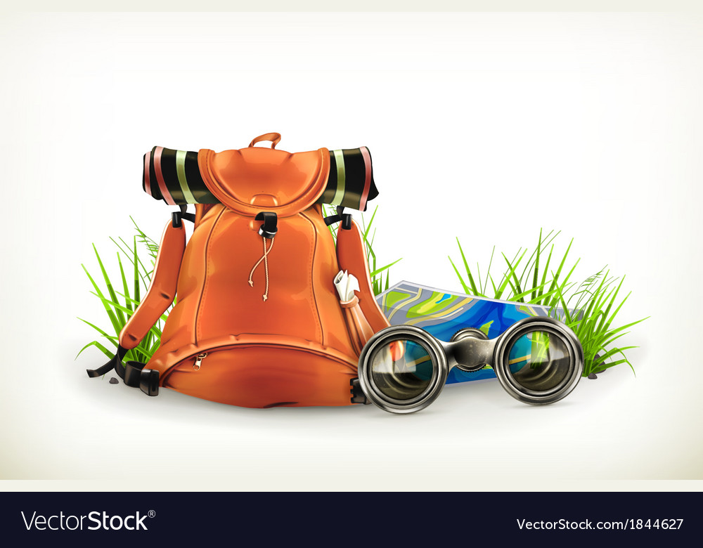 Backpacking Royalty Free Vector Image - VectorStock