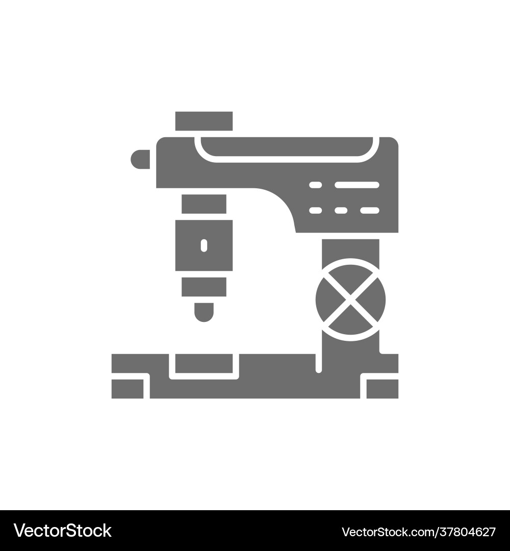 Cnc milling machine laser metal cutting Royalty Free Vector