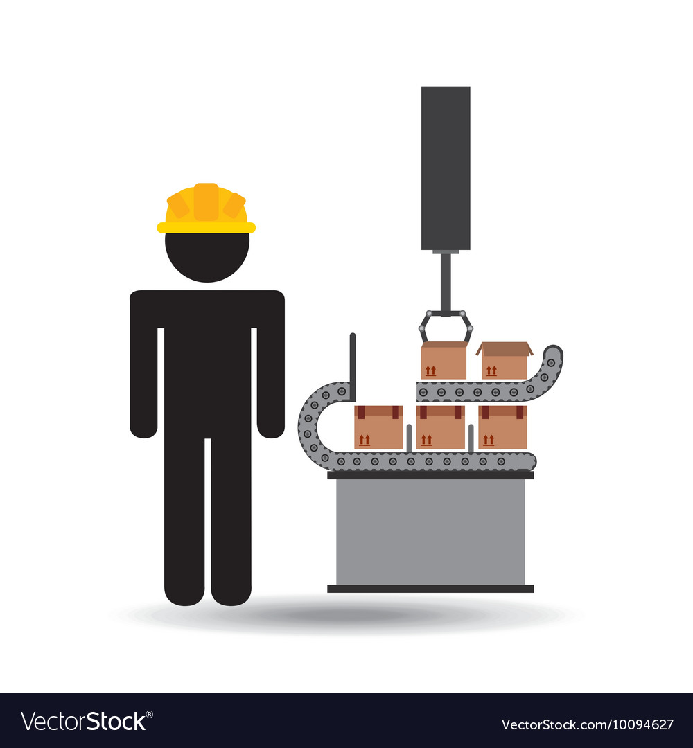 Engineering with technology machine Royalty Free Vector