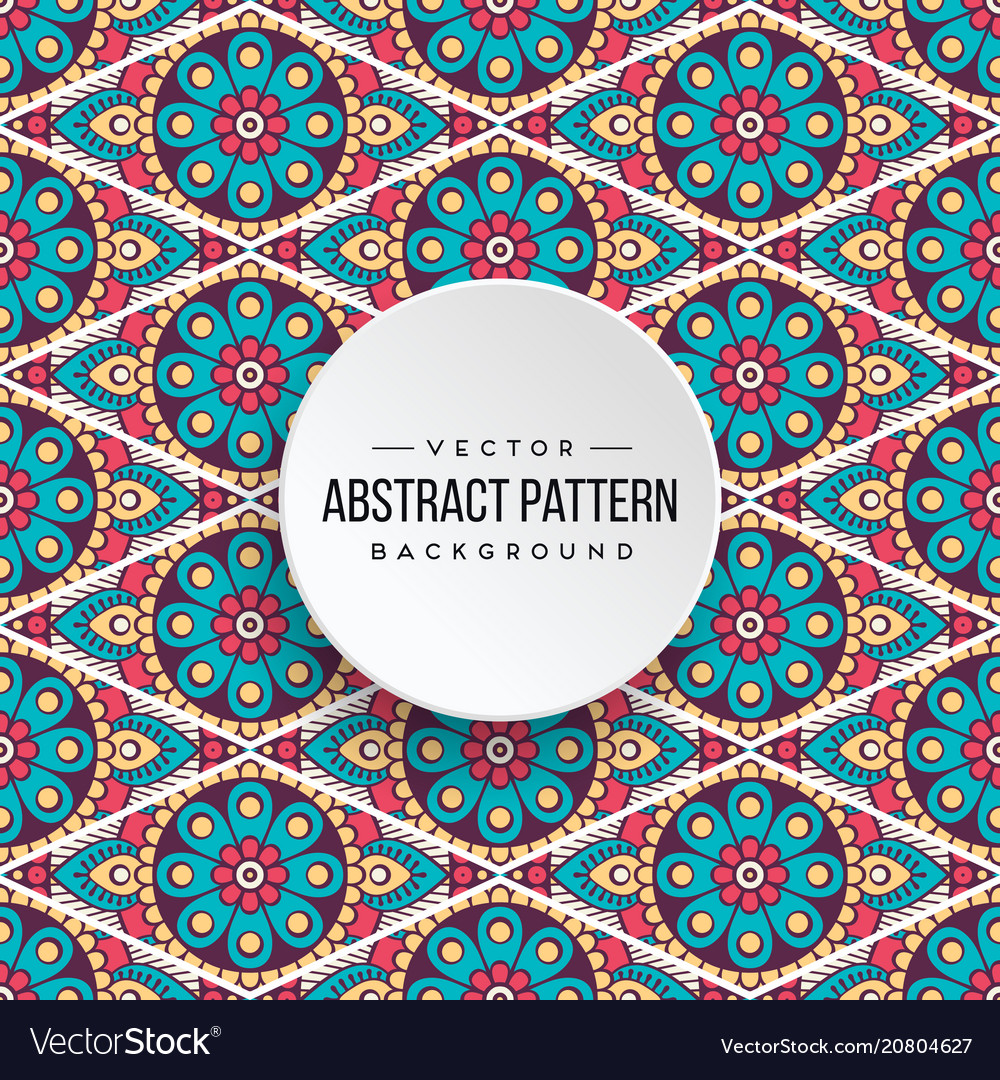 Seamless pattern tile Royalty Free Vector Image