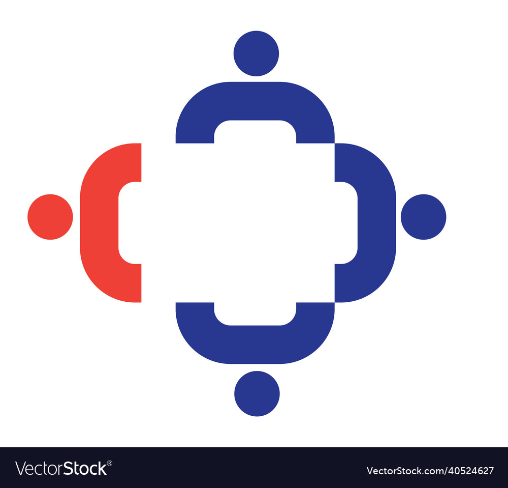Teamwork icon Royalty Free Vector Image - VectorStock