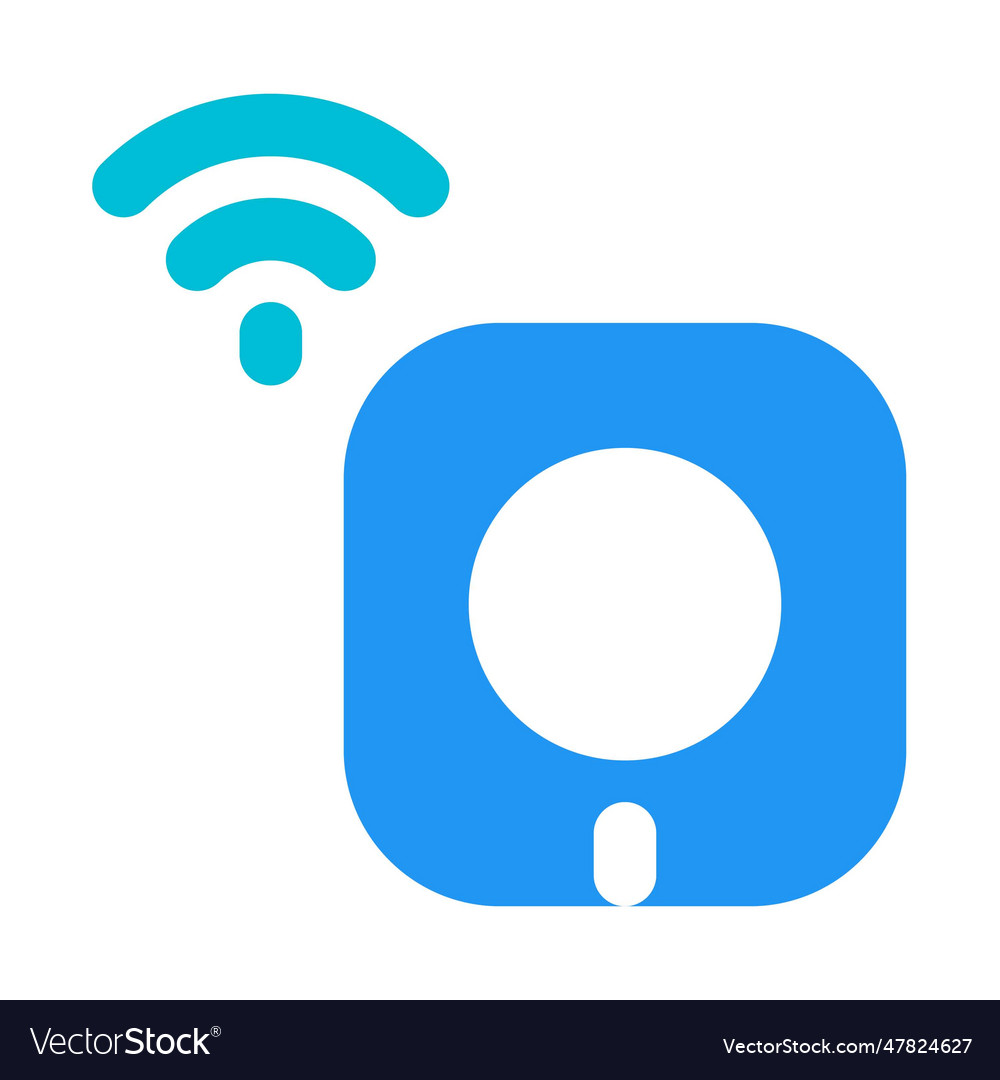 Wireless mounted motion sensor for tracking Vector Image