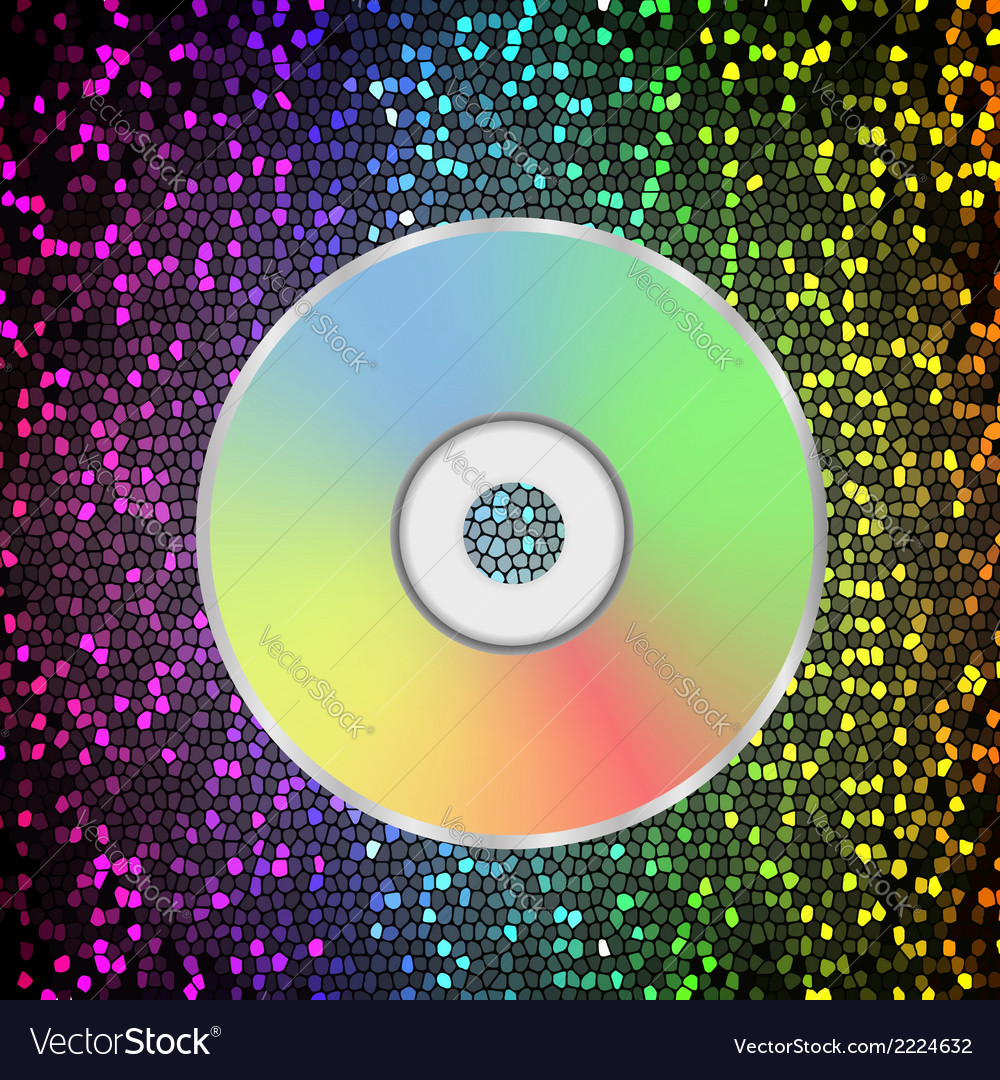 Compact disc Royalty Free Vector Image - VectorStock