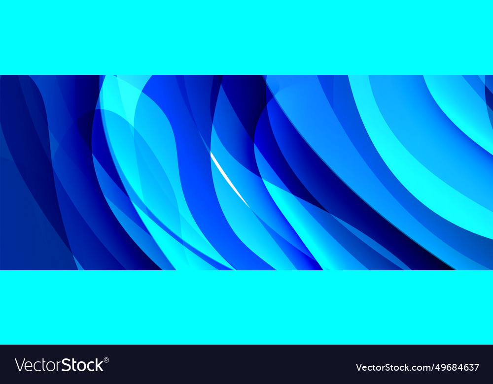 Simple fluid color gradient abstract background Vector Image