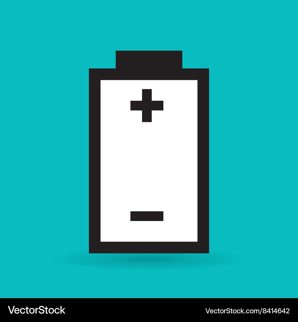 Battery power design Royalty Free Vector Image