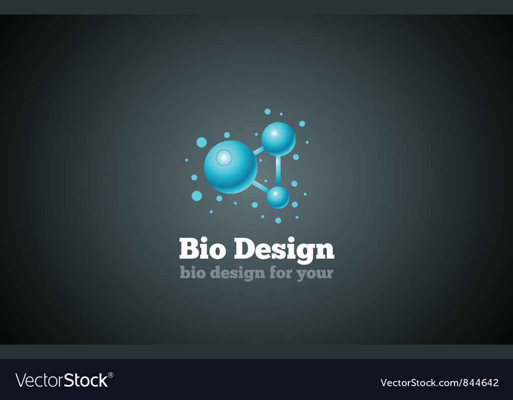Bio design Royalty Free Vector Image - VectorStock