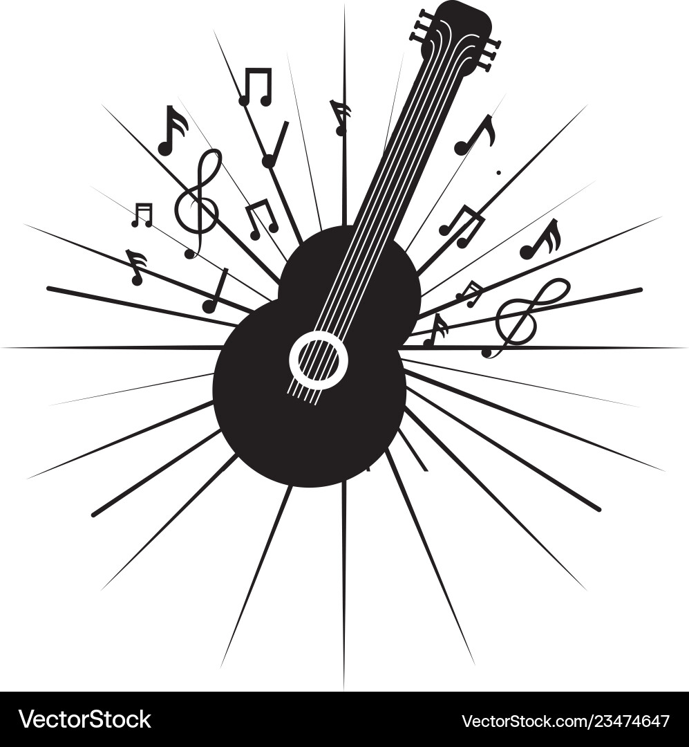 Music instrument cartoon Royalty Free Vector Image