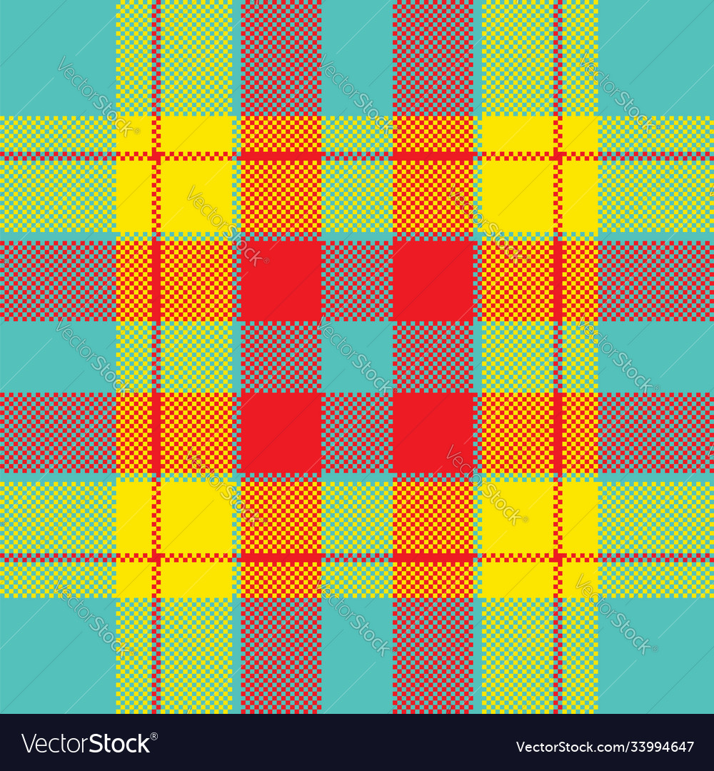 Pixel background design modern seamless pattern Vector Image