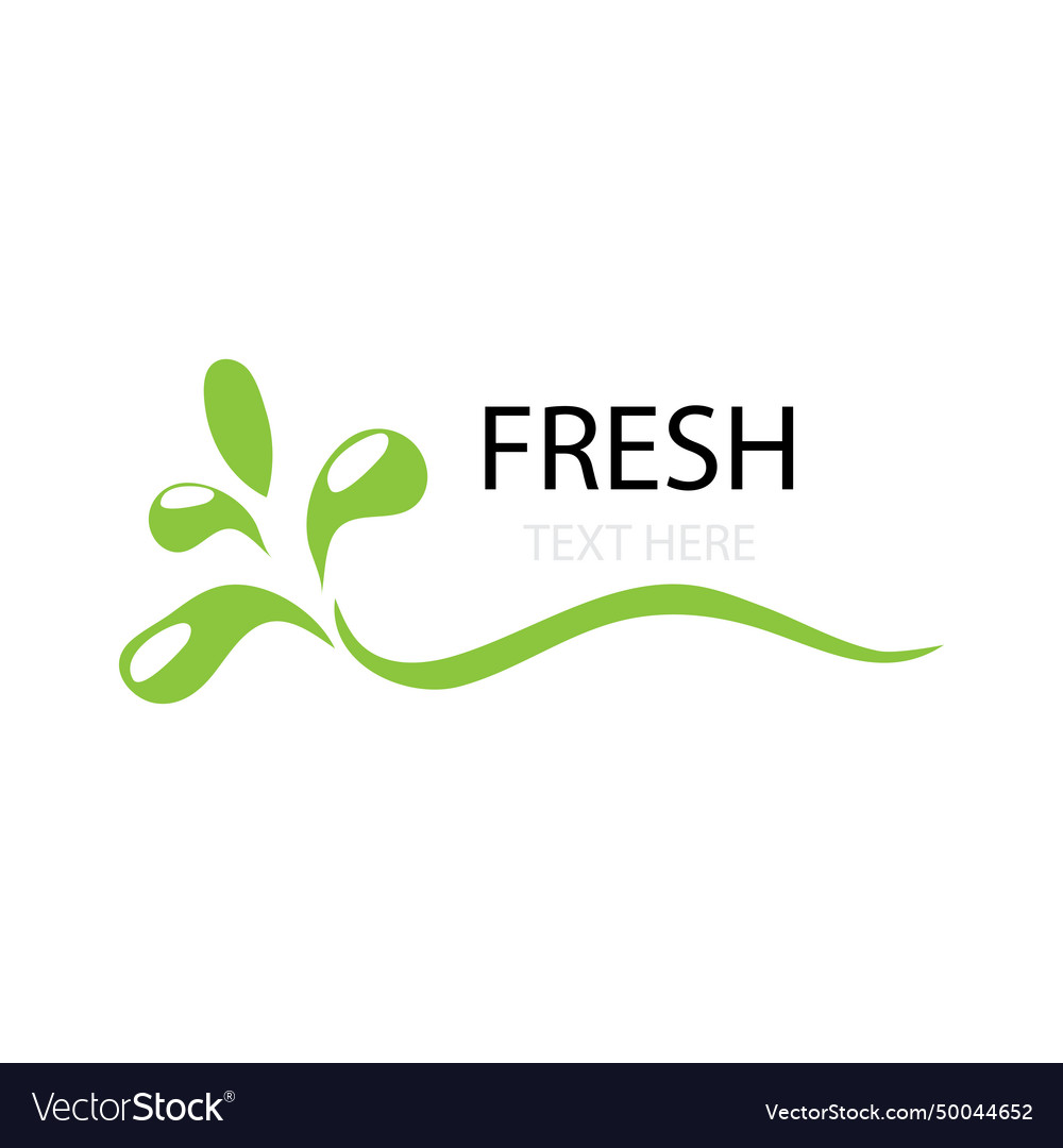 Fresh template Royalty Free Vector Image - VectorStock