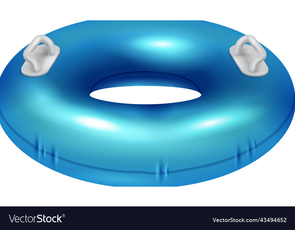 Inflatable ring Royalty Free Vector Image - VectorStock