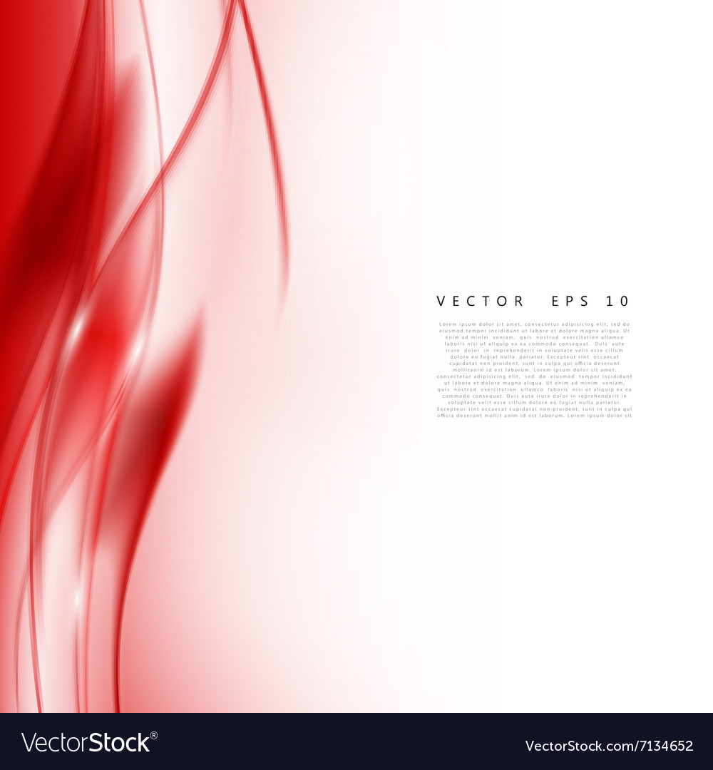 Red background curve Royalty Free Vector Image