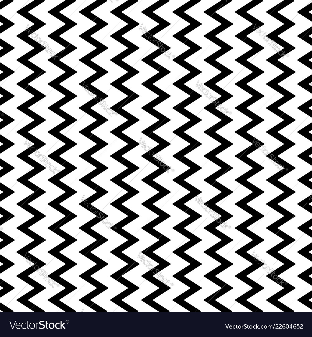 Repeatable wavy zigzag vertical lines in parallel Vector Image