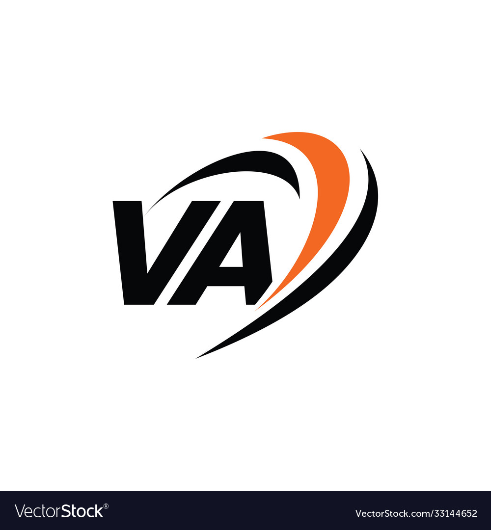 Va monogram logo Royalty Free Vector Image - VectorStock