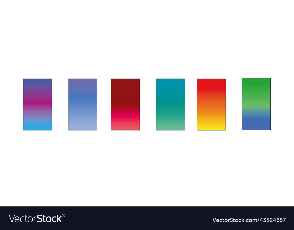 Soft color background color gradients Royalty Free Vector