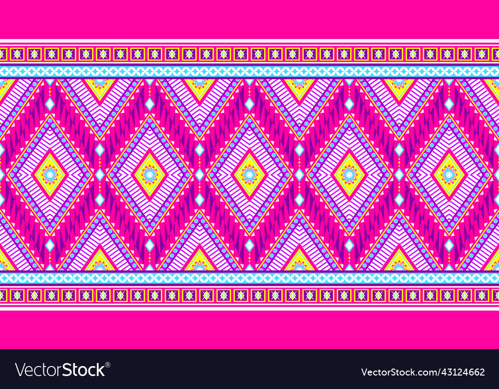 Native fabric textile pattern 005 Royalty Free Vector Image