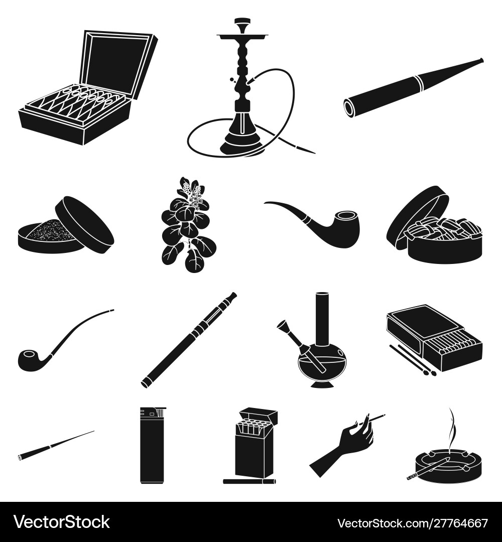 Anti and habit sign Royalty Free Vector Image - VectorStock