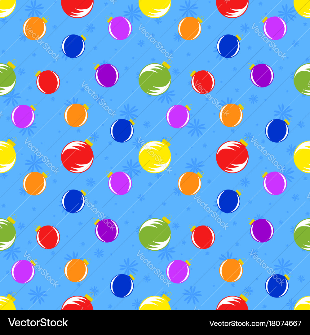 Color seamless pattern of red orange blue Vector Image