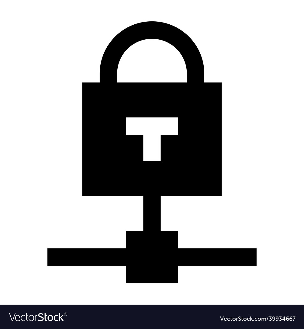 Secure network Royalty Free Vector Image - VectorStock
