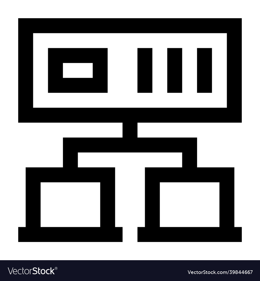 Server hosting Royalty Free Vector Image - VectorStock