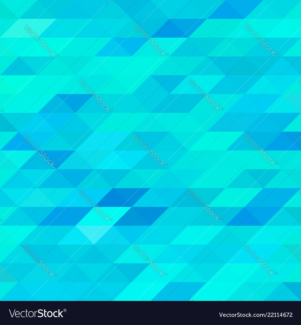 Abstract blue triangle background Royalty Free Vector Image