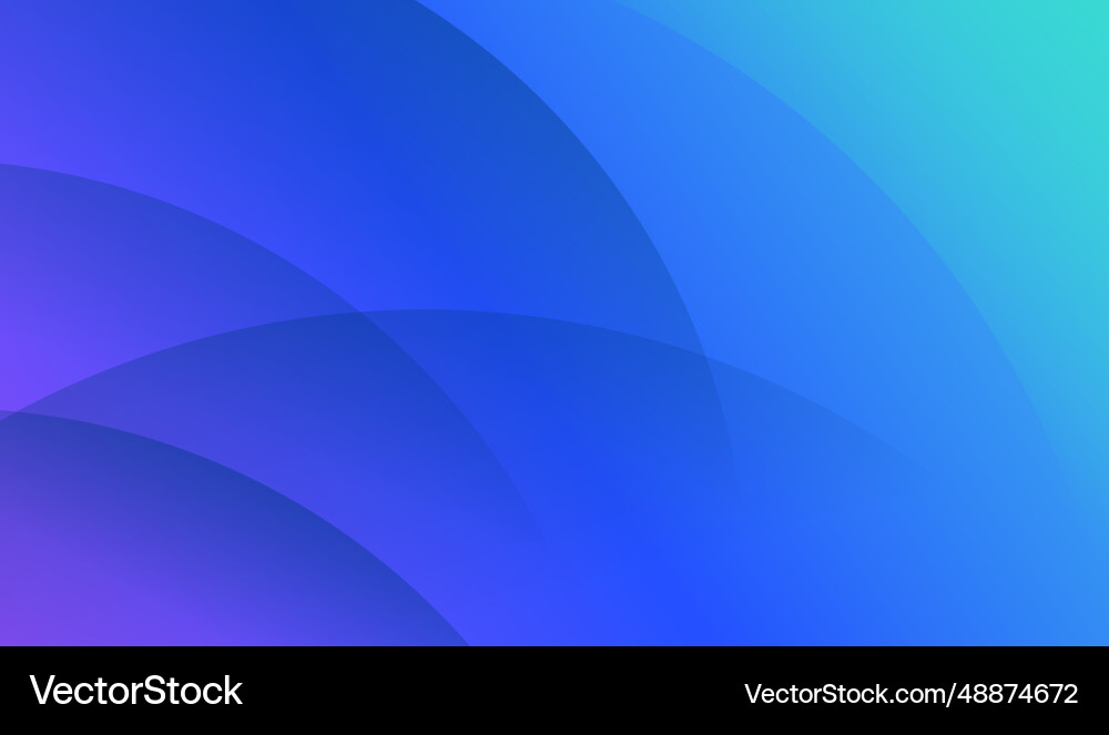 Abstract curved line design on azure purple Vector Image