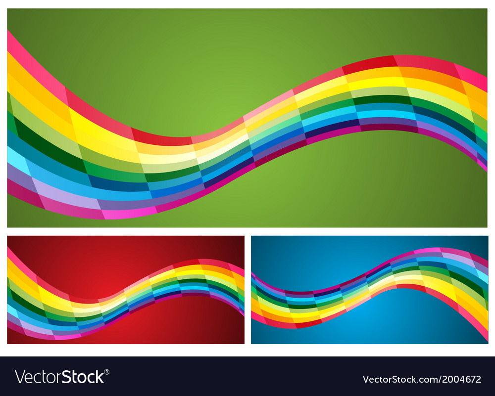Abstract rainbow background Royalty Free Vector Image