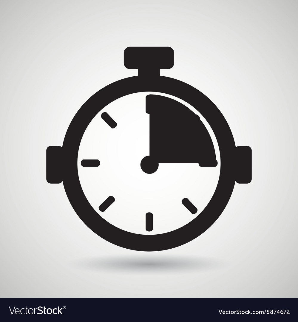 Chronometer icon design Royalty Free Vector Image