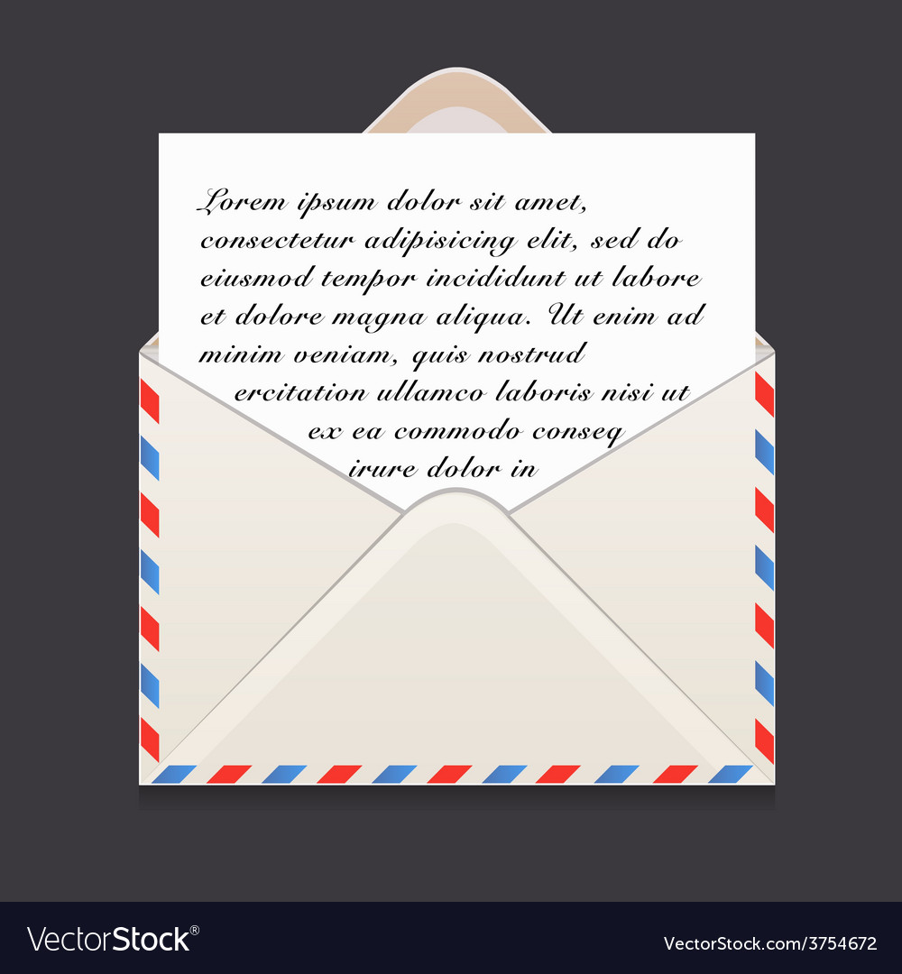 Envelope Royalty Free Vector Image - VectorStock