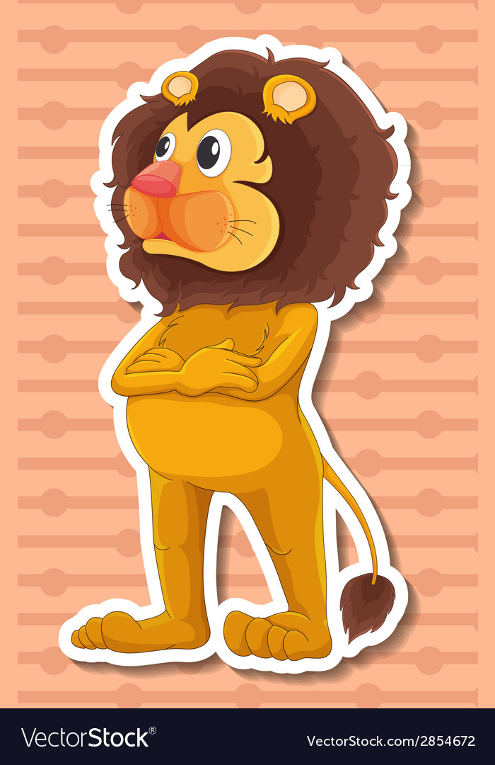 Lion Royalty Free Vector Image - VectorStock