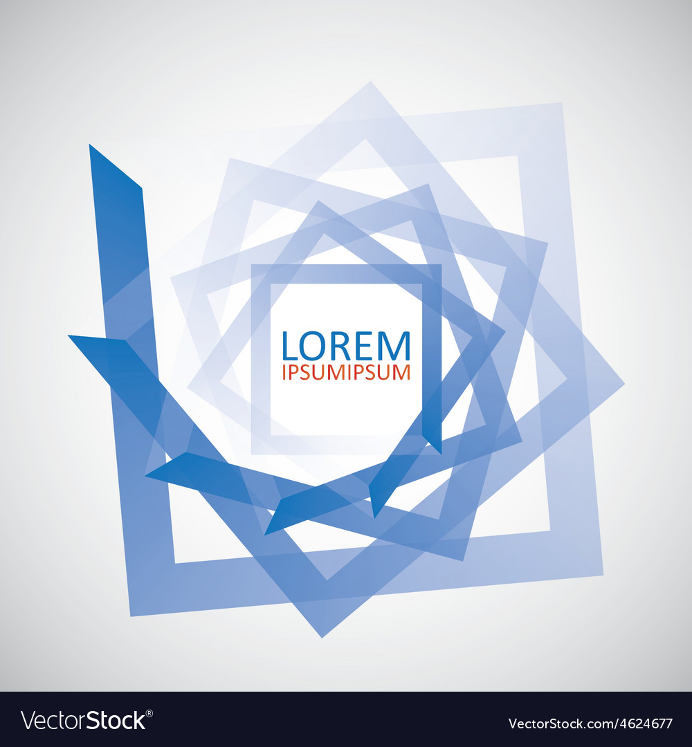 Abstract design element Royalty Free Vector Image