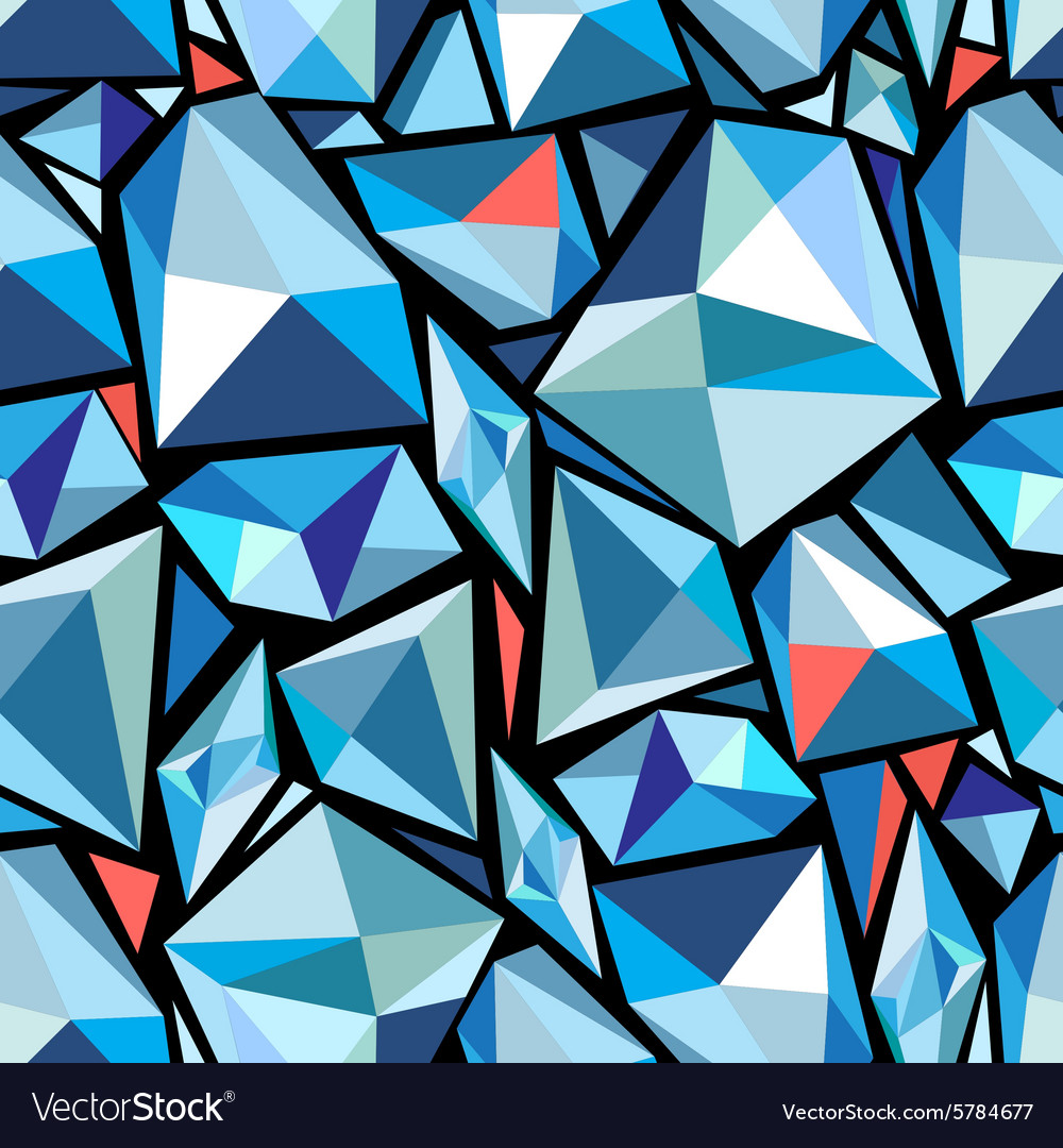 Abstract pattern polygons Royalty Free Vector Image