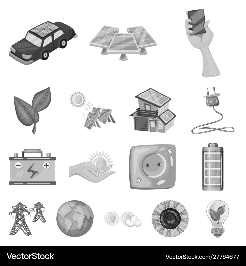 Design organic and nature sign set Royalty Free Vector Image
