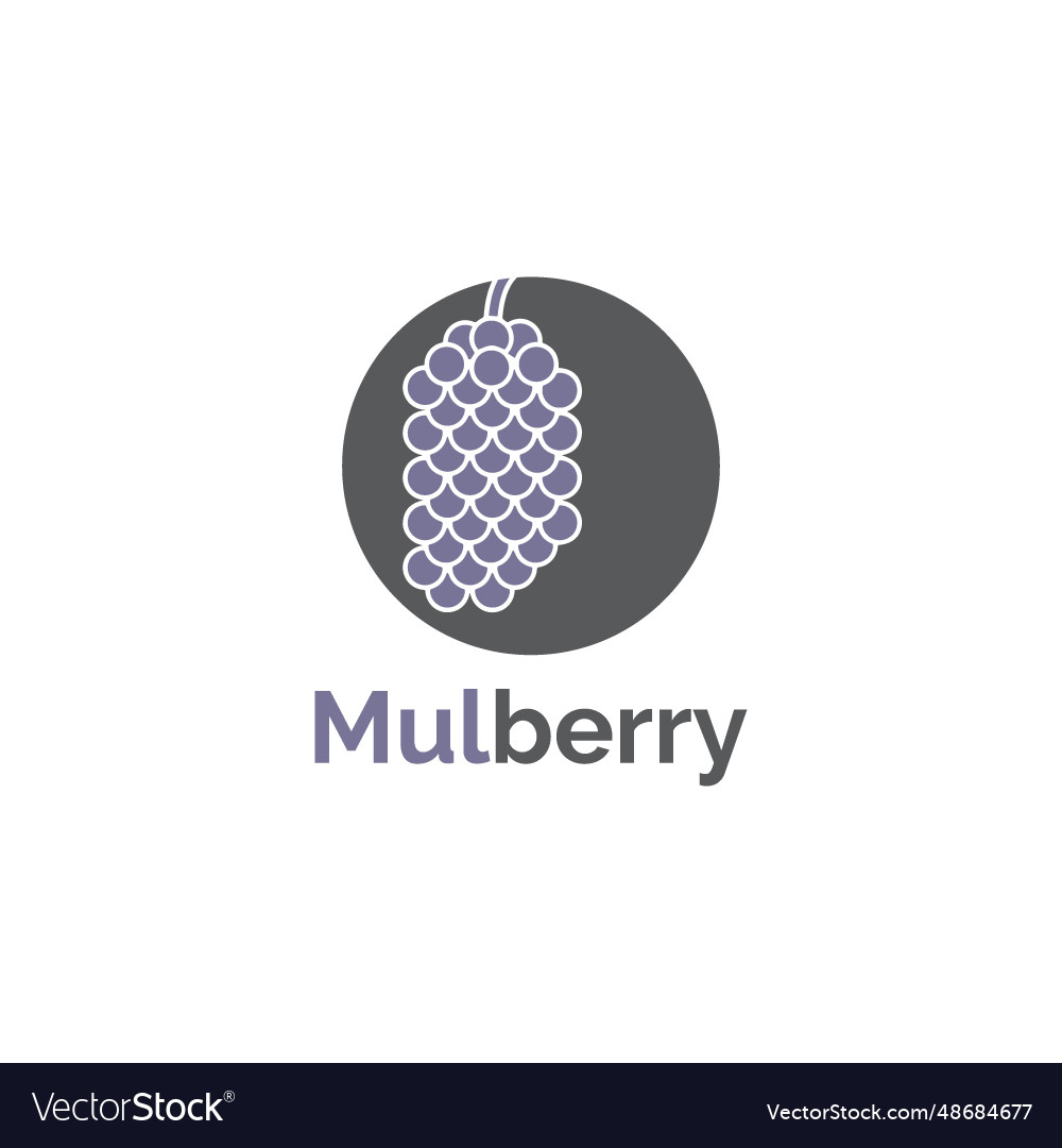 Fruit logo Royalty Free Vector Image - VectorStock