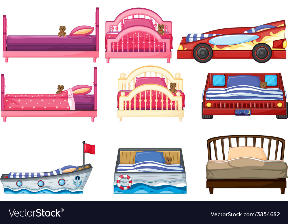Beds Royalty Free Vector Image - VectorStock
