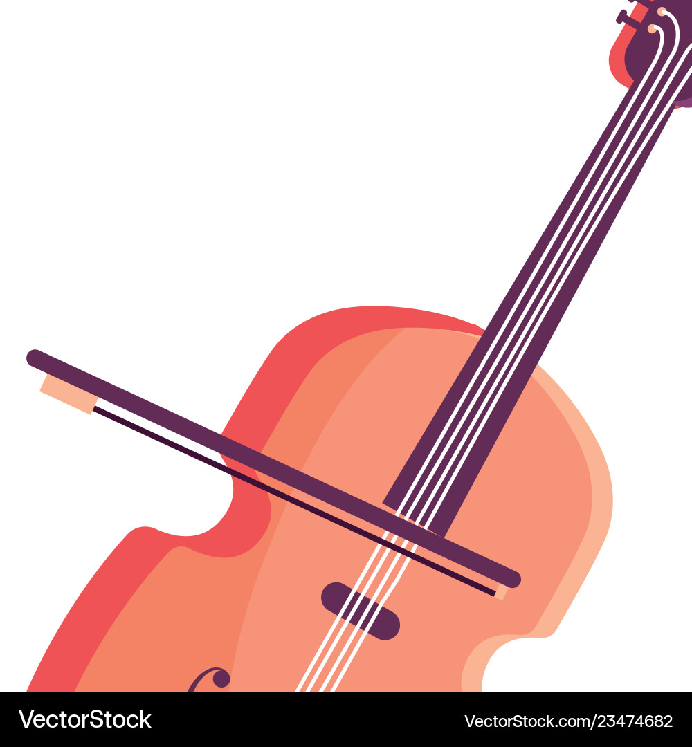 Music instrument cartoon Royalty Free Vector Image