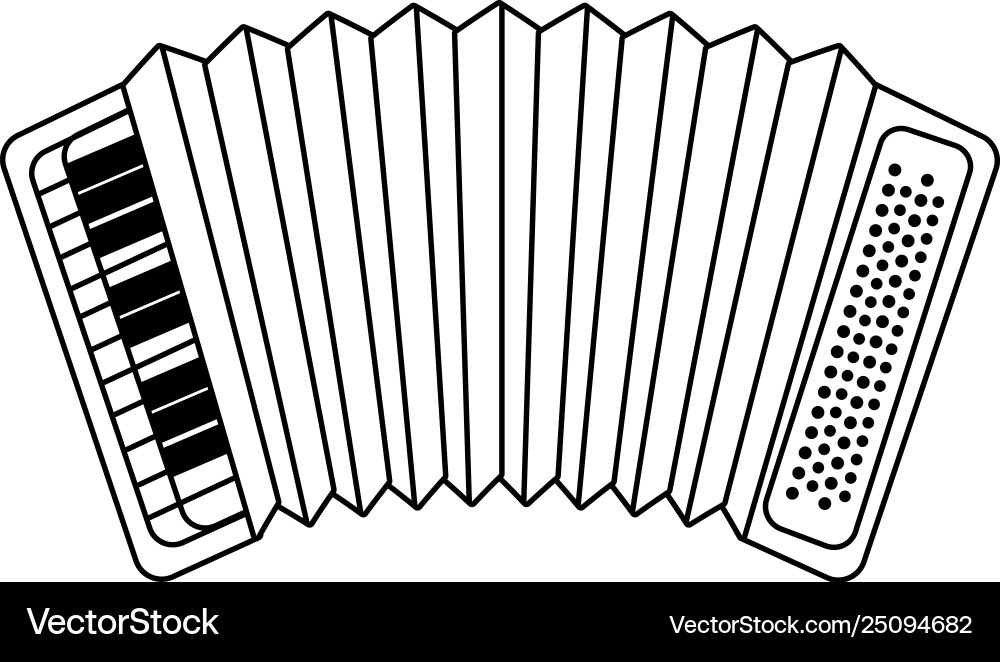Music instrument cartoon Royalty Free Vector Image