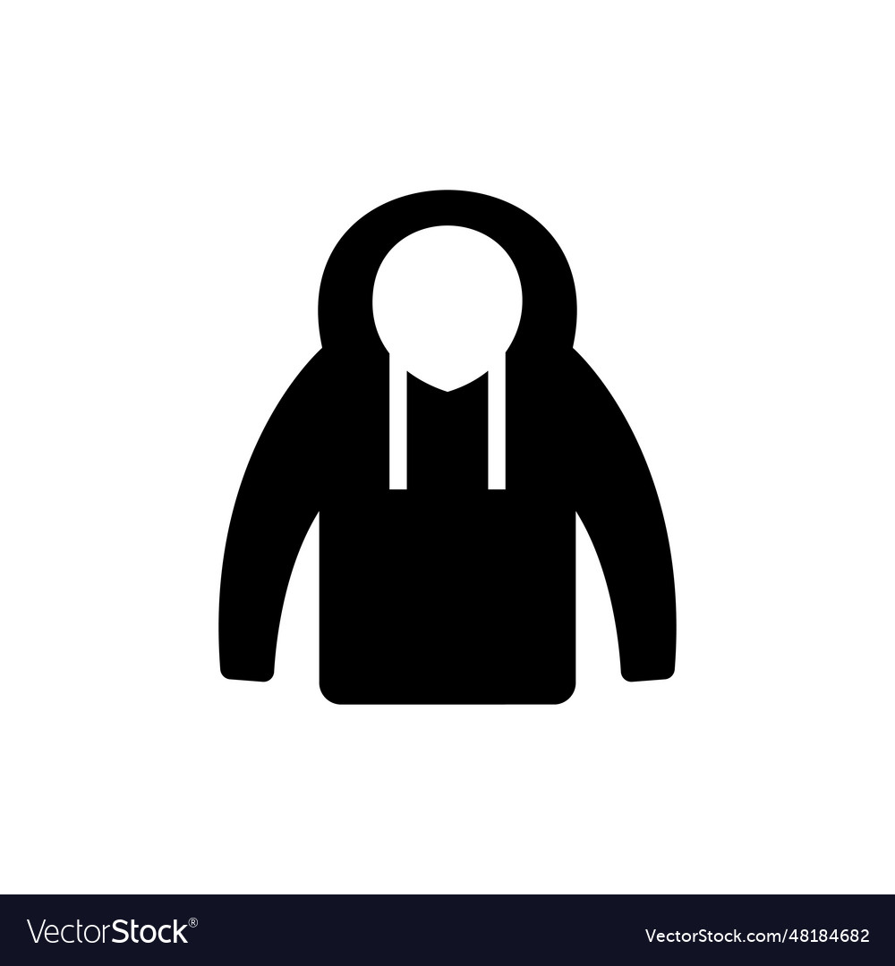 Winter jacket simple icon Royalty Free Vector Image