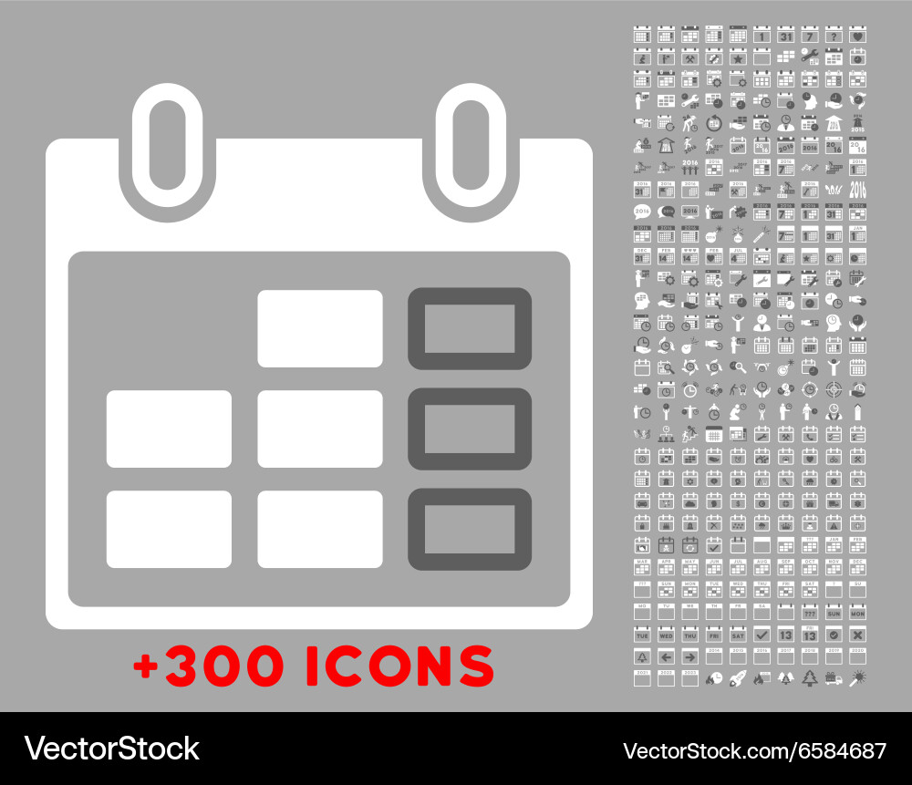 Appointment Week Icon Royalty Free Vector Image