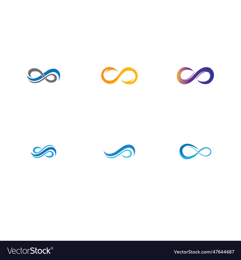 Infinity design Royalty Free Vector Image - VectorStock