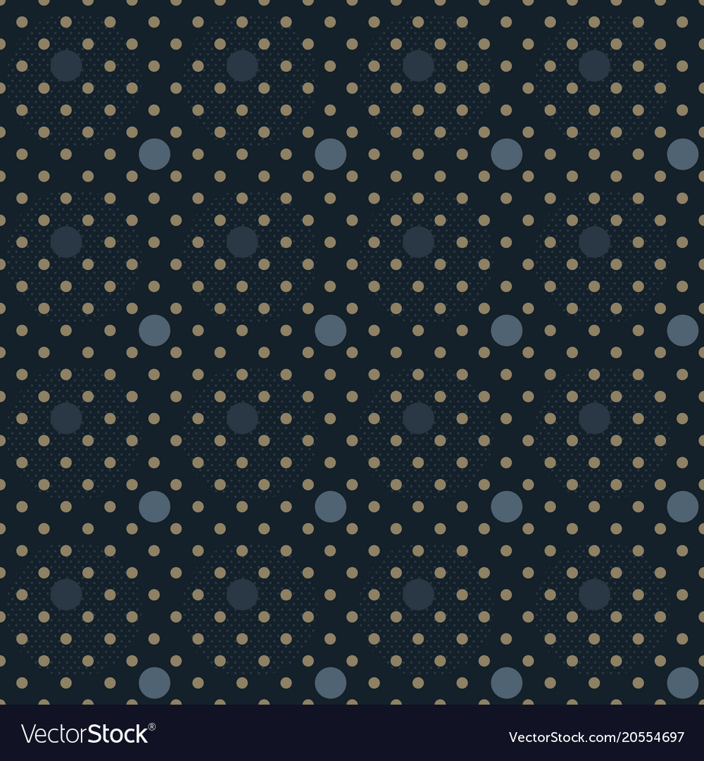 Circle scale seamless pattern Royalty Free Vector Image