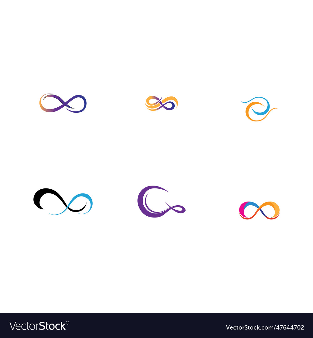 Infinity design Royalty Free Vector Image - VectorStock