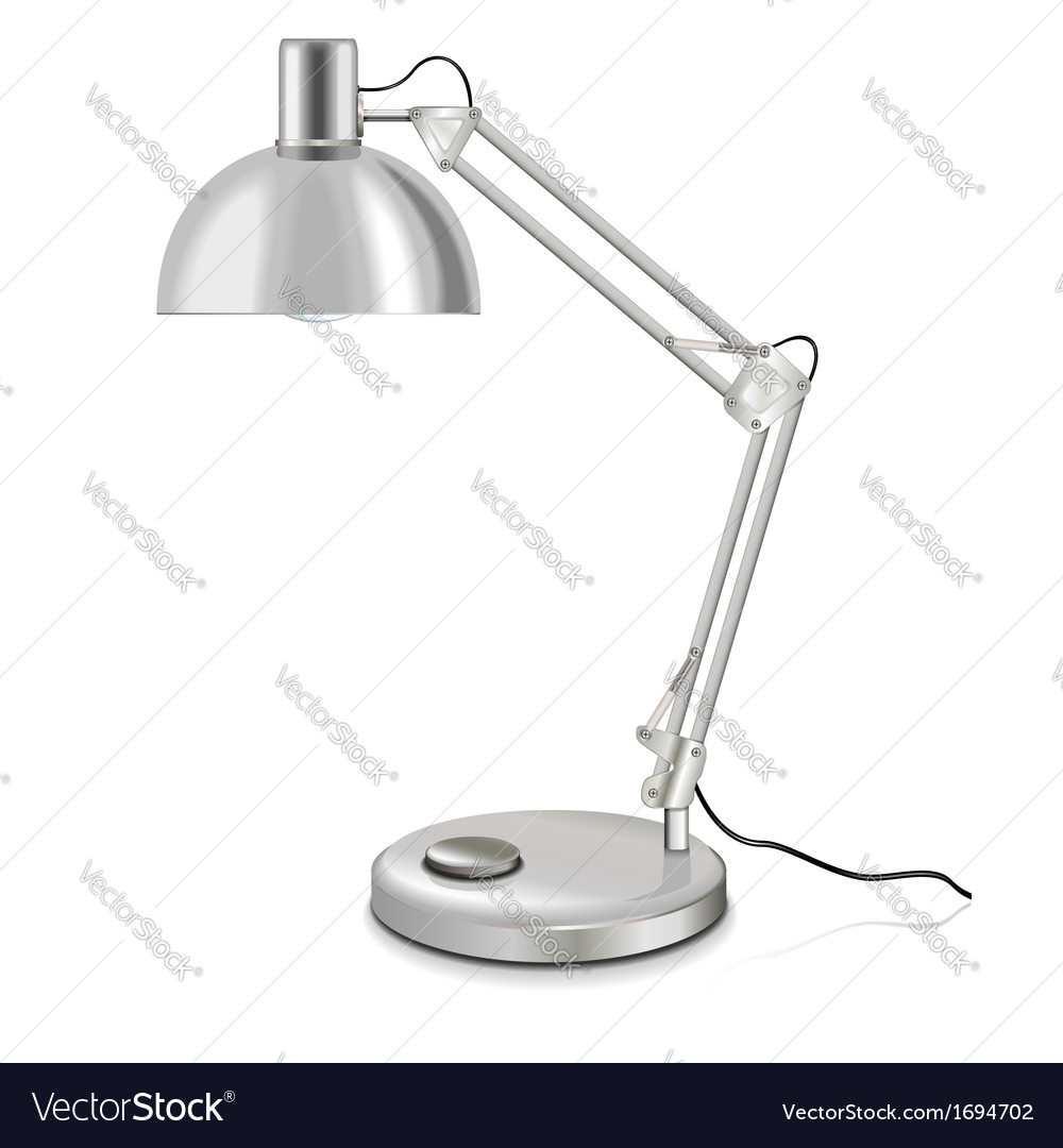 Table lamp Royalty Free Vector Image - VectorStock