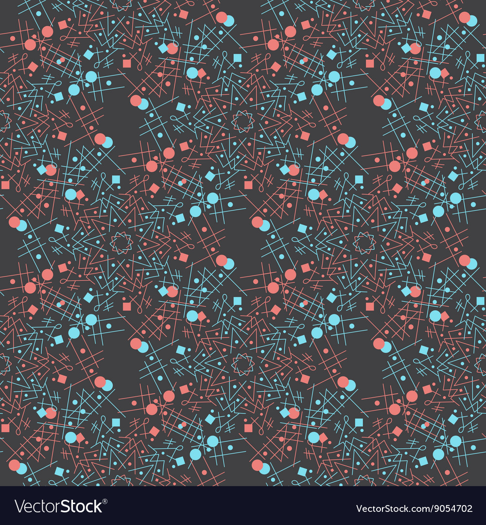 Tribal seamless pattern Royalty Free Vector Image