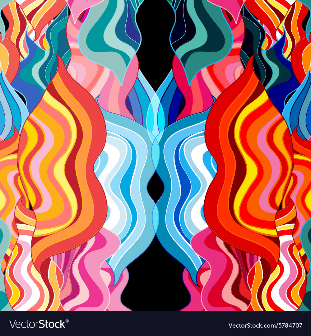 Abstract pattern waves Royalty Free Vector Image